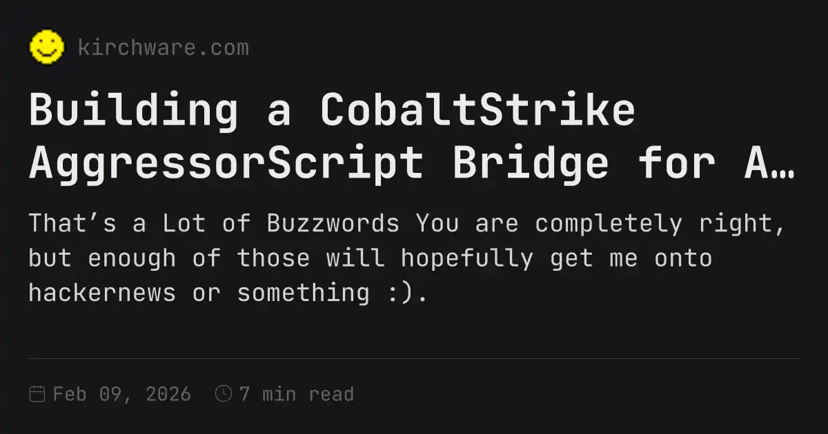 Building a CobaltStrike AggressorScript Bridge for Any Language